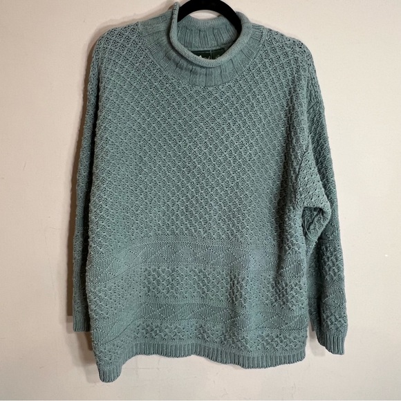 Vintage | Sweaters | Vintage 9s Hunt Club Sage Green 00 Cotton Boxy ...
